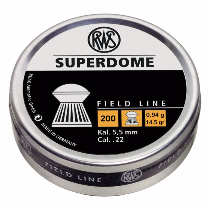 RWS SUPERDOME .22 PELLET 200 CT – Contact Front Airsoft & Paintball