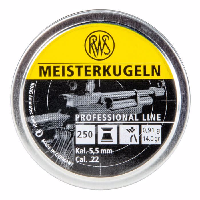 RWS MEISTERKUGELN .22 PELLET 250 CT – Contact Front Airsoft & Paintball