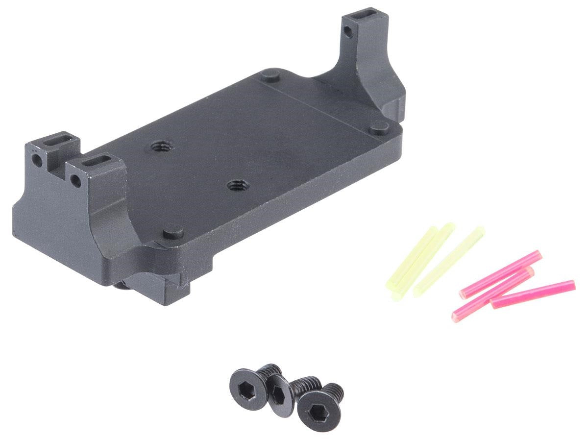 5KU Fiber Optic RMR Mount Base for Gas Blowback Pistols (Model: SAI BL ...