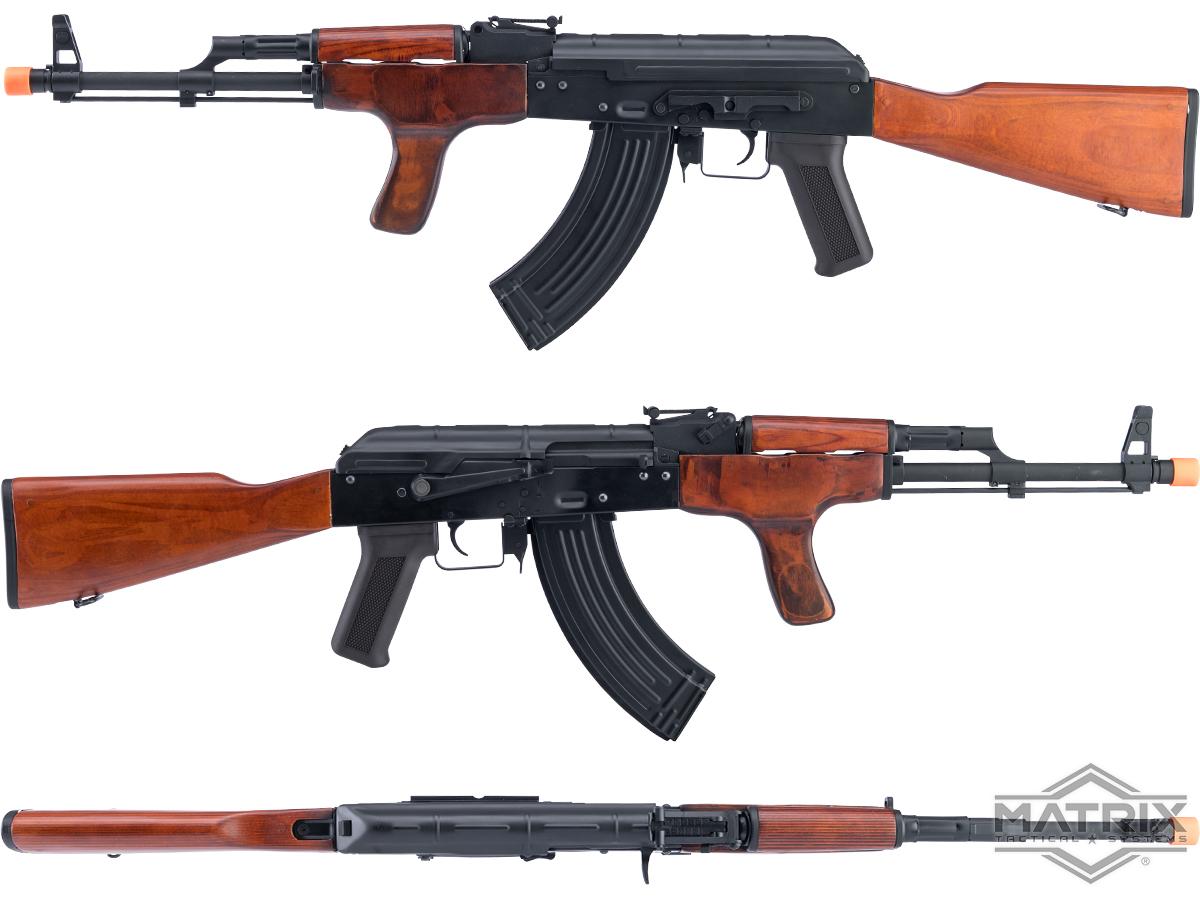Matrix / S&T Stamped Steel AK Airsoft AEG Rifle w/ G3 Electronic Trigg ...