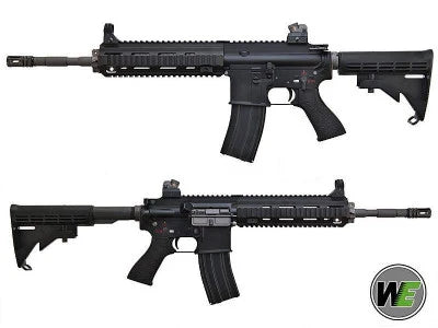 WE Open Bolt Full Metal M4CQB Airsoft Gas Blowback GBB Rifle – Contact ...