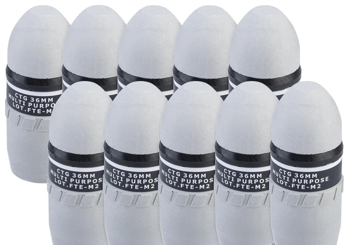 TAGINN "Fate MK2" Airsoft Multi Purpose Projectile Round (Pack of 10 ...