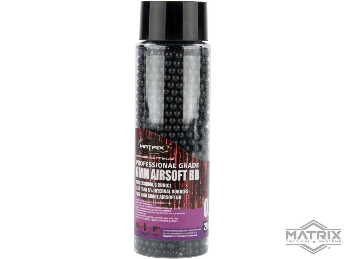 Matrix Match Grade "Invisible" 6mm High Performance BBs (2000 Rounds ...